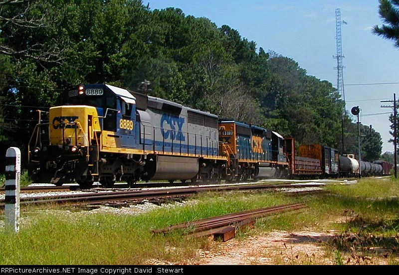 Q550/CSX 8889 ex EL-CR SD45-2